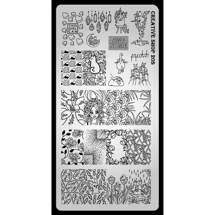 Creative Shop Stamping Plate 20 SCreative Shop Stamping Plate 20 S Creative Shop Stamping Plate 20 SCreative Shop Stamping Plate 20 S